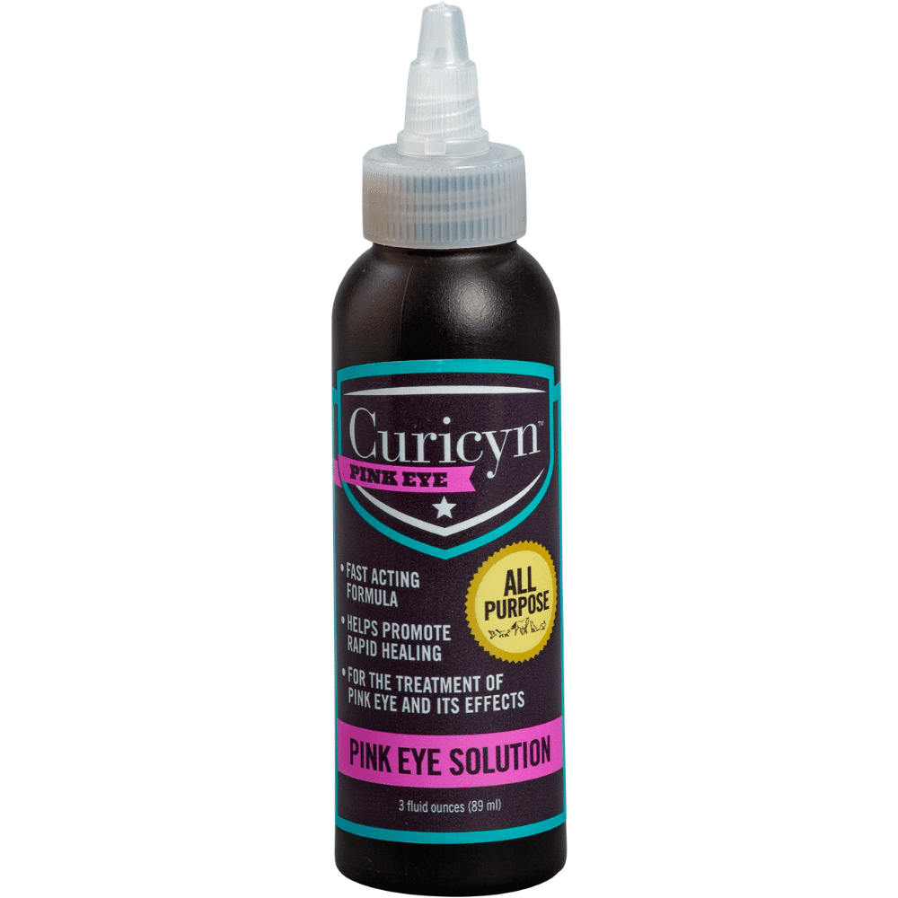 Pink Eye Spray for Cattle, Horses, Sheep and Goats | Curicyn