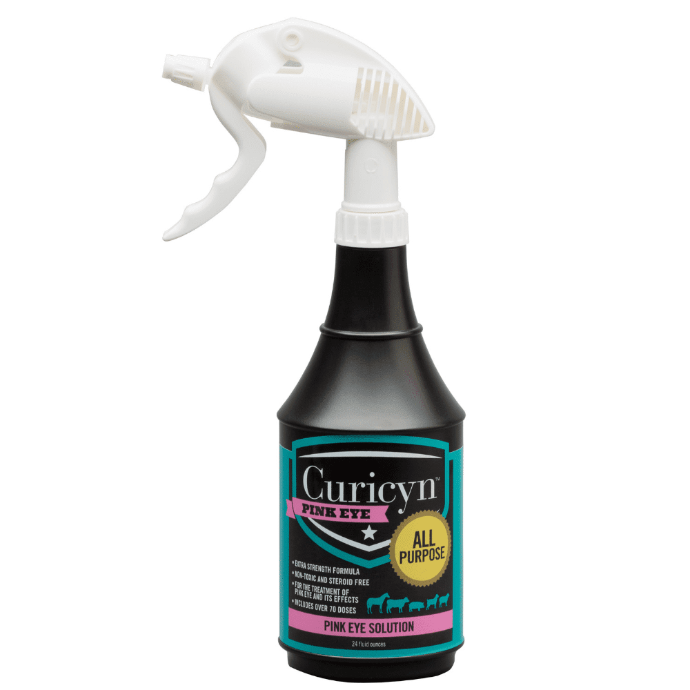 Pink Eye Spray for Cattle, Horses, Sheep and Goats | Curicyn