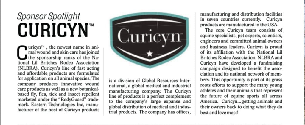 Curicyn joins NLBRA because we believe in giving back.